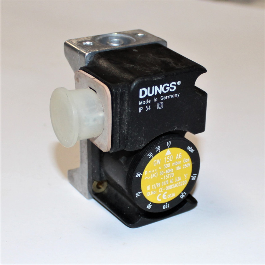 Pressostat Dungs GW 150 A6 - gastryk kontakt - Gas air pressure switch