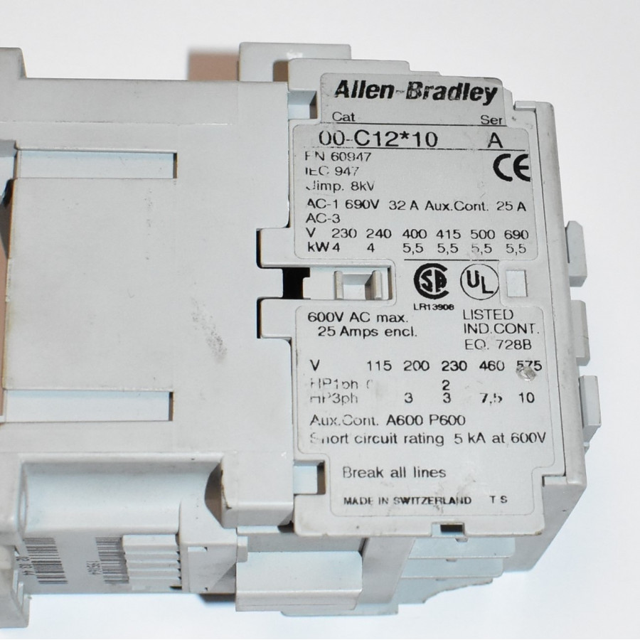Allen-Bradley 100-C12*10 Kontaktor - Spole 24V AC - Disco Support