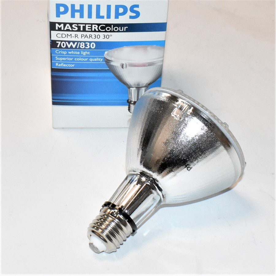 Philips MASTERColour 70W CDM-R PAR30L 30D - E27 - 830 varm hvid