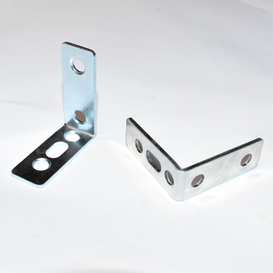 Vinkelbeslag 43 x 46 x 17mm Blank - KUN 5kr! Vinkel - Beslag.