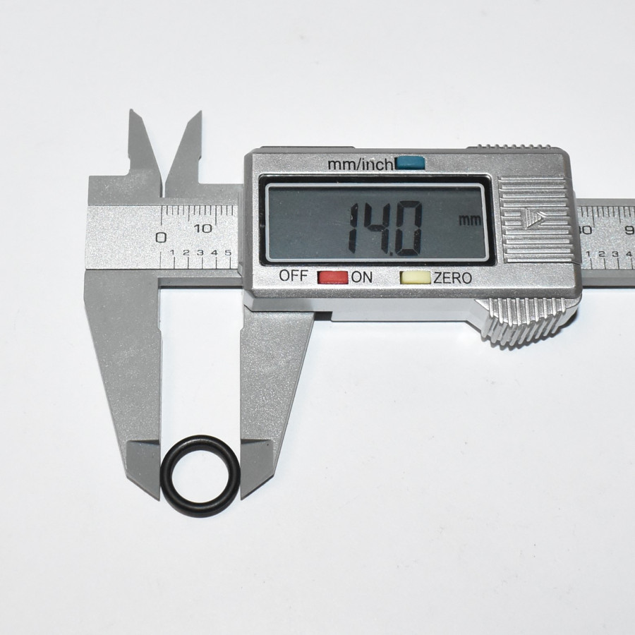 O-Ring - 10x2mm - Perbunan N - Sort Nitril Gummi - KUN 2,50kr!