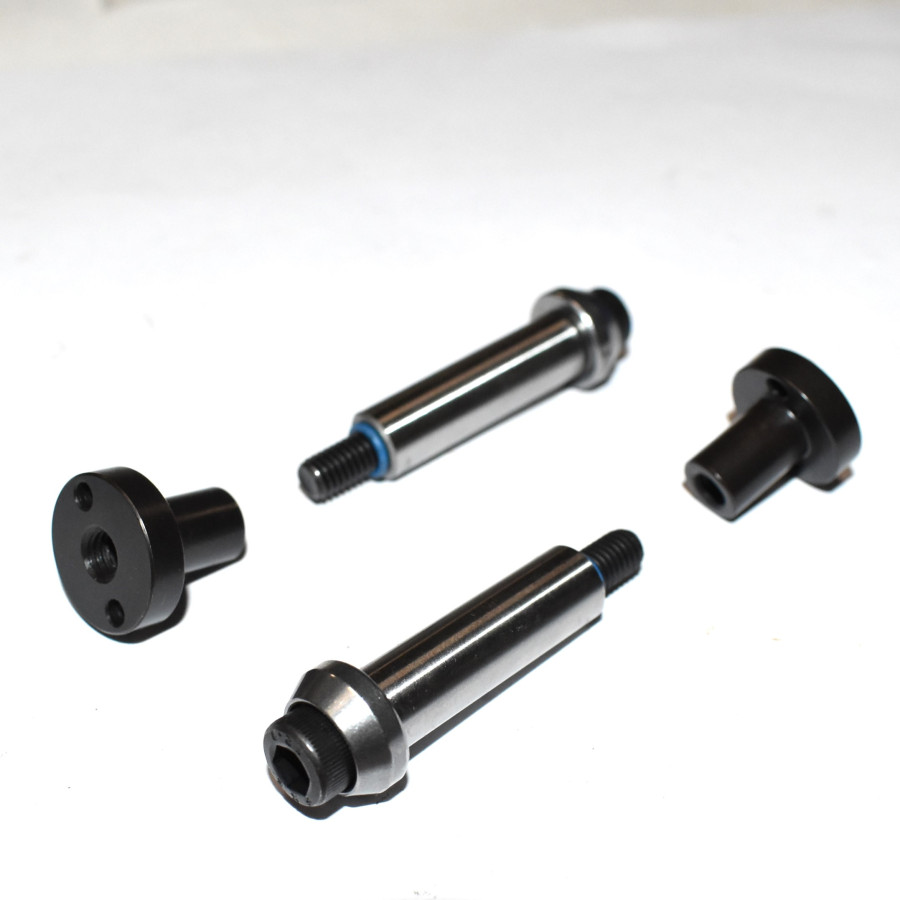 Meusburger E 1561/10 x 35mm - Føringsenhed med stop og gevindflange