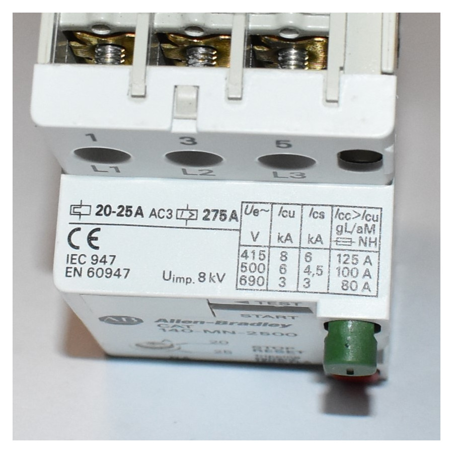 Allen-Bradley CAT 140-MN-2500 - 20-25A - Motorstarter - Motorværn