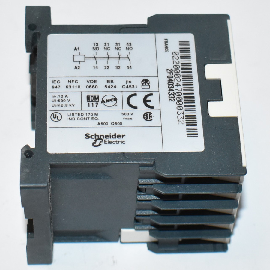 Telemecanique CA2KN22B7 Kontaktor 2xNO + 2xNC - Spole 24V AC ...