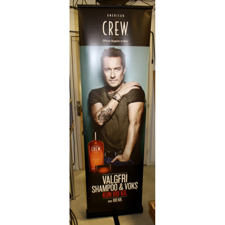 Banner stativ - 200x60cm