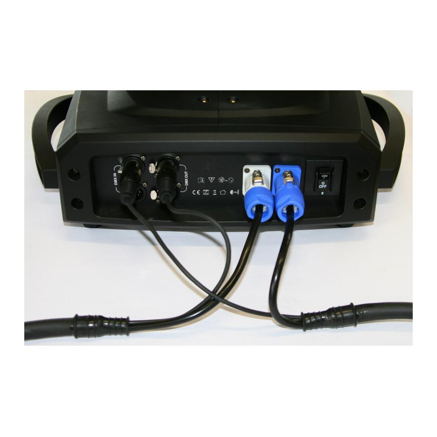 10 meter XLR - Powercon Combi Kabel - Kombi kabel