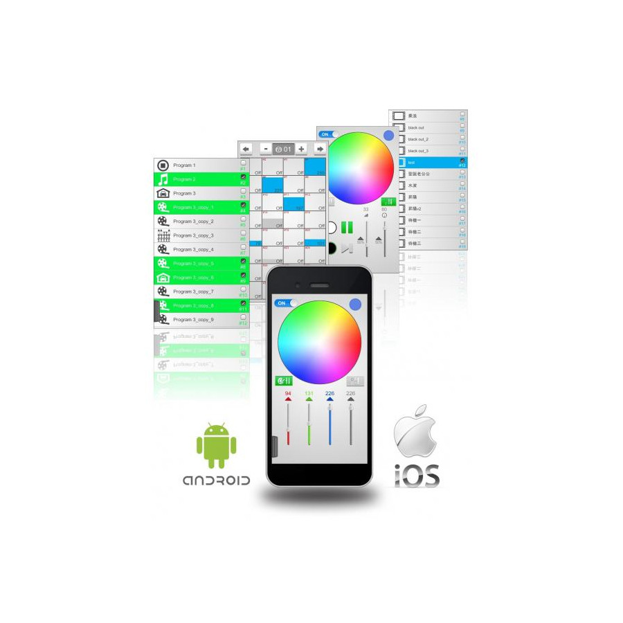 Briteq LD-512 WIfi - DMX software til PC - DMX Interface